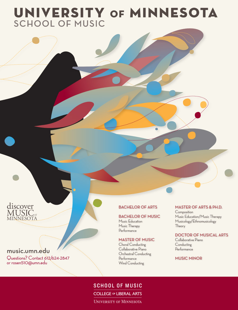 Sonkarlay Vaye | Music at Minnesota | poster & brochure